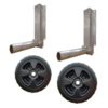 Dock Wheel Kits | Rolling Shoreline Dock Support by JackDocks.com