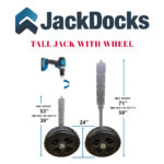Roll In Dock | Rolling Jack Docks at JackDocks.com